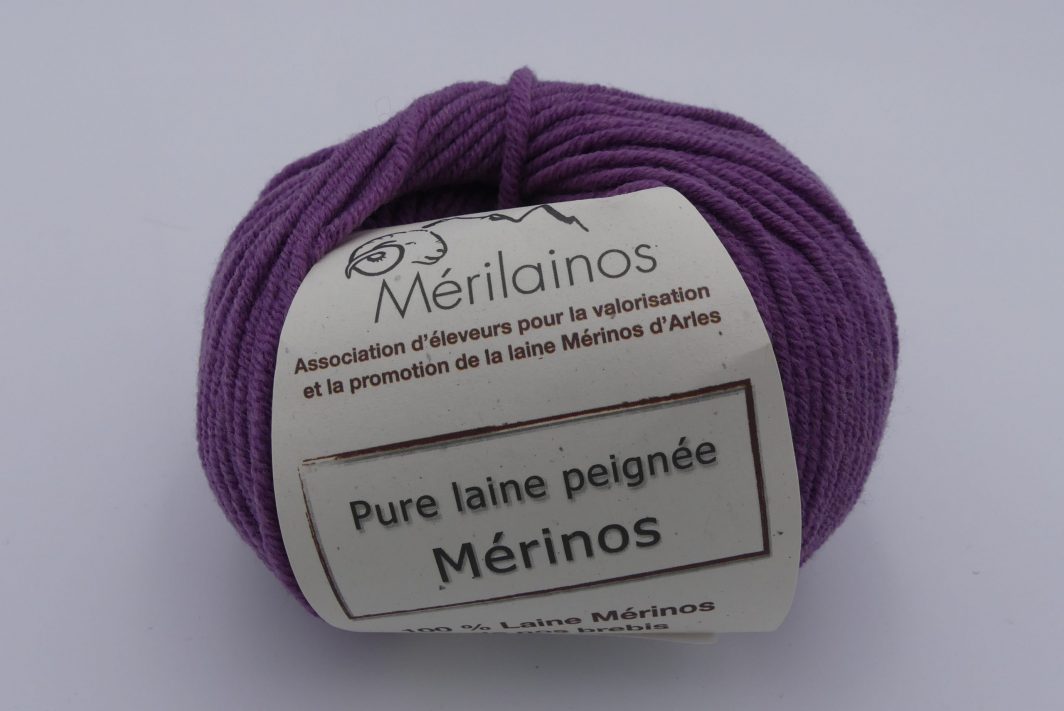 Pelote Mérinos Peignée Marsala - Créations du Bochaine Pelote Mérinos ...